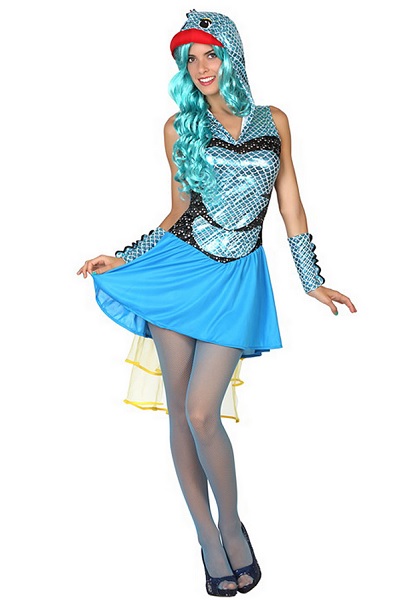 Fisch Kostüm für Kinder, Damen & Herren günstig kaufen